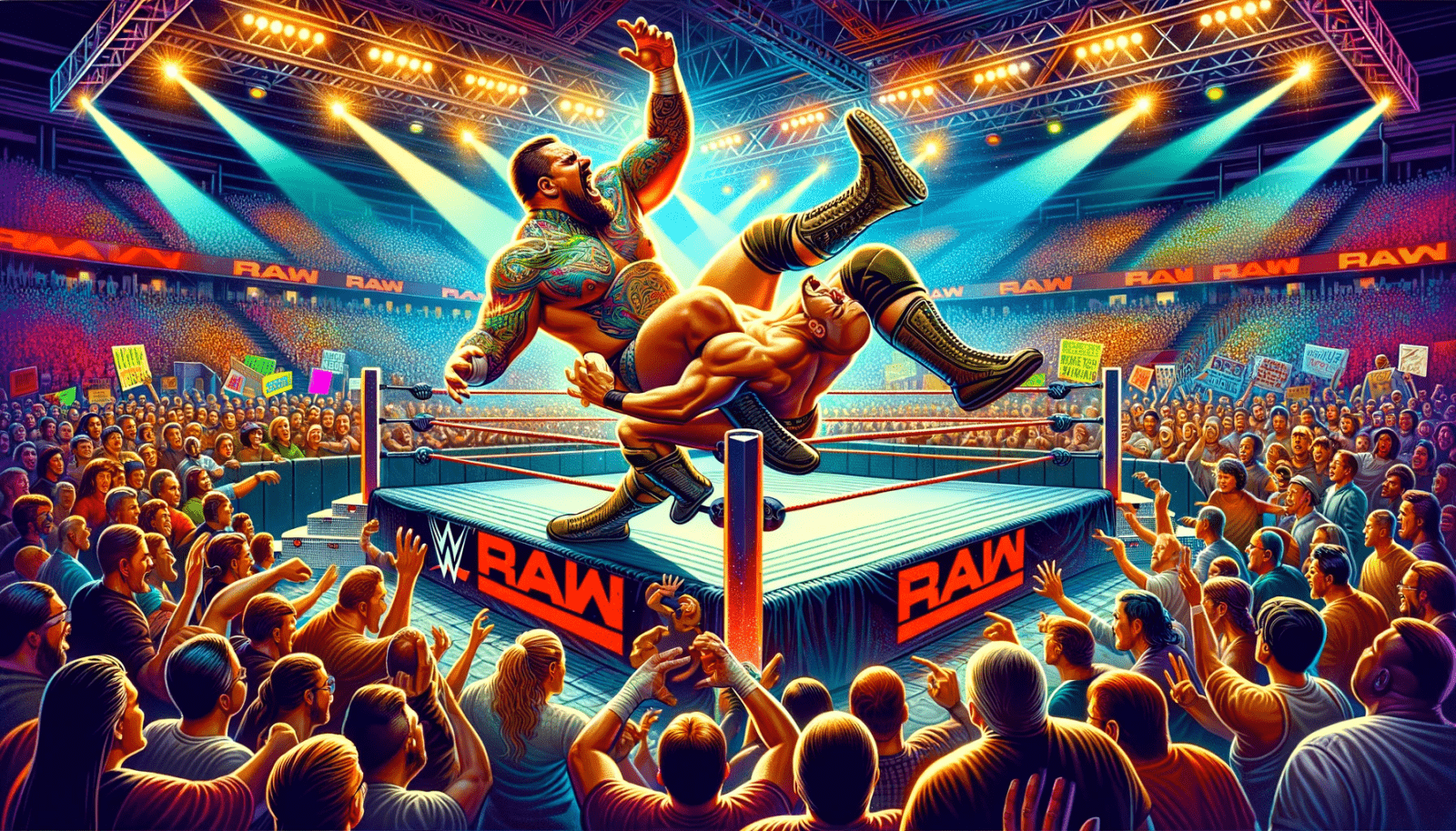 WWE Raw Episode 1784: A Night of Unforgettable Matches - The Exercisers