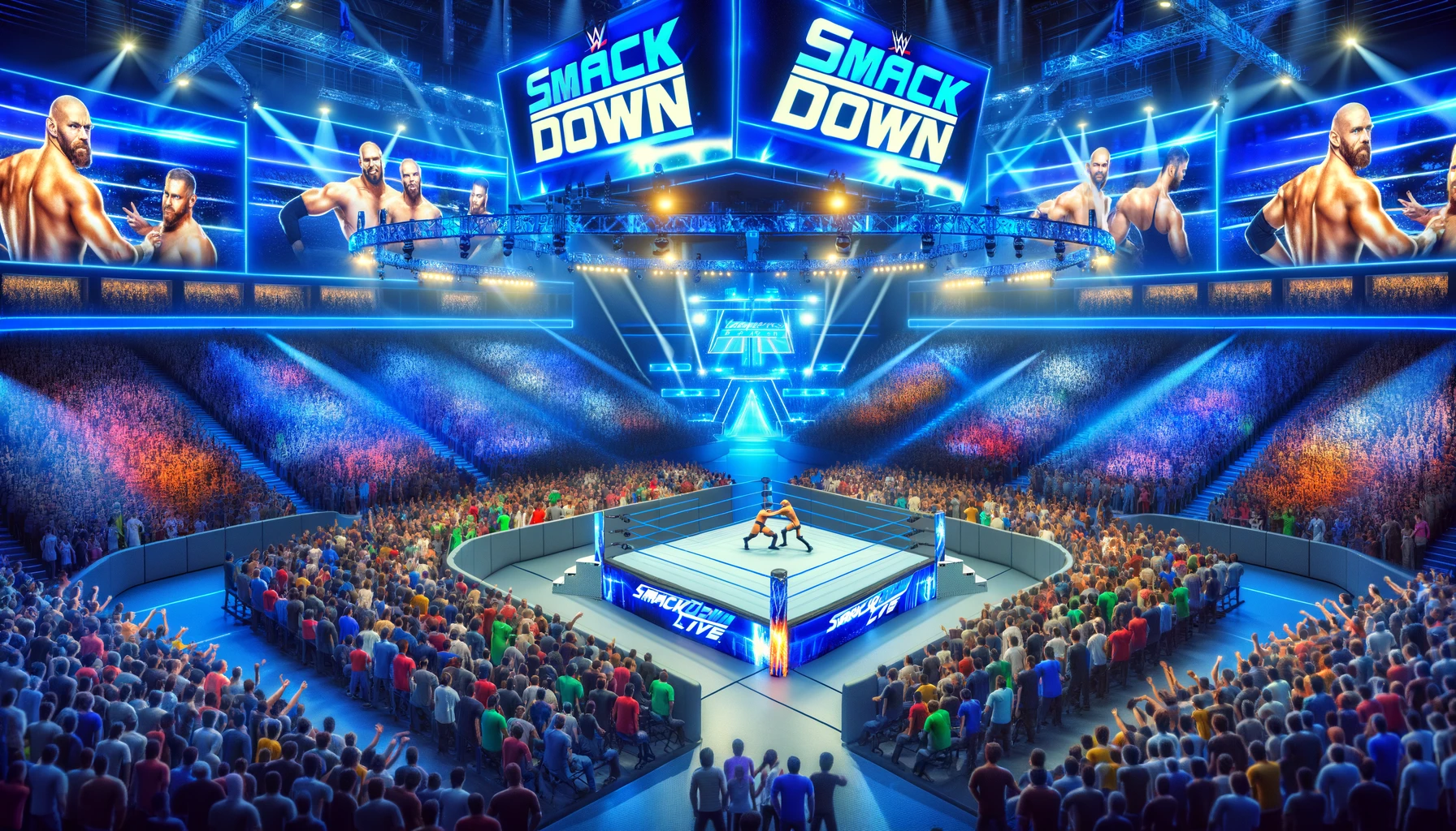 WWE SmackDown Episode 1440: Legends Collide in the Ring