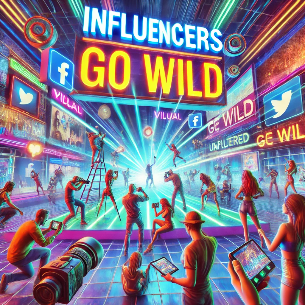 InfluencersGoBeWild: The Bold Revolution of Unfiltered Digital Creators
